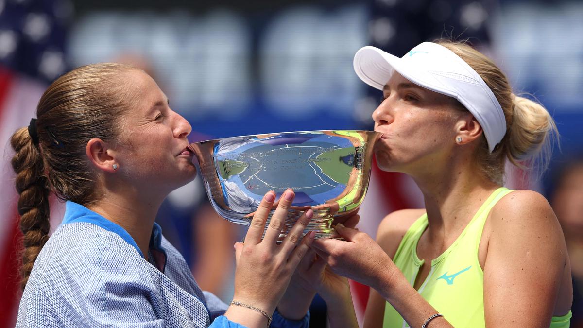 US Open 2024: Jelena Ostapenko và Lyudmyla Kichenok giành danh hiệu đôi nữ