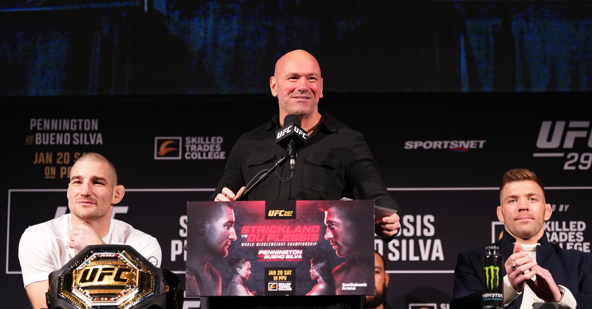 Dana White xác nhận Sean Strickland là người tiếp theo thay Dricus du ...