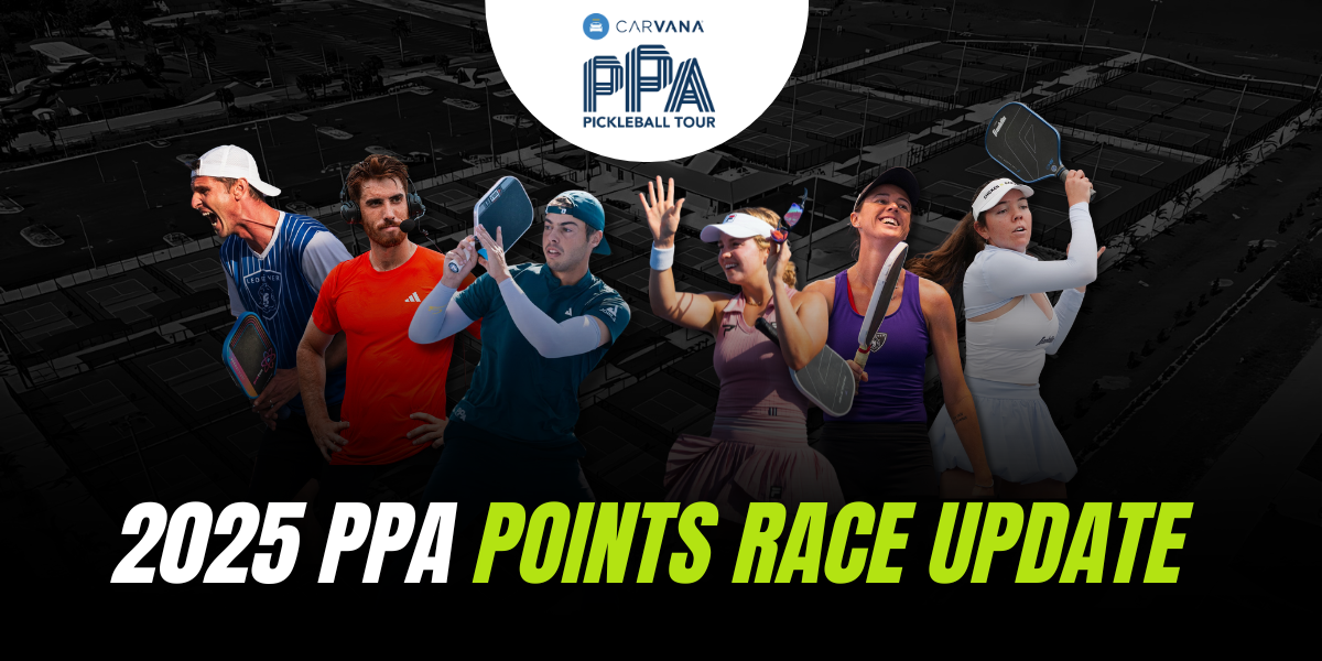 2025 PPA Points Cập nhật cuộc đua